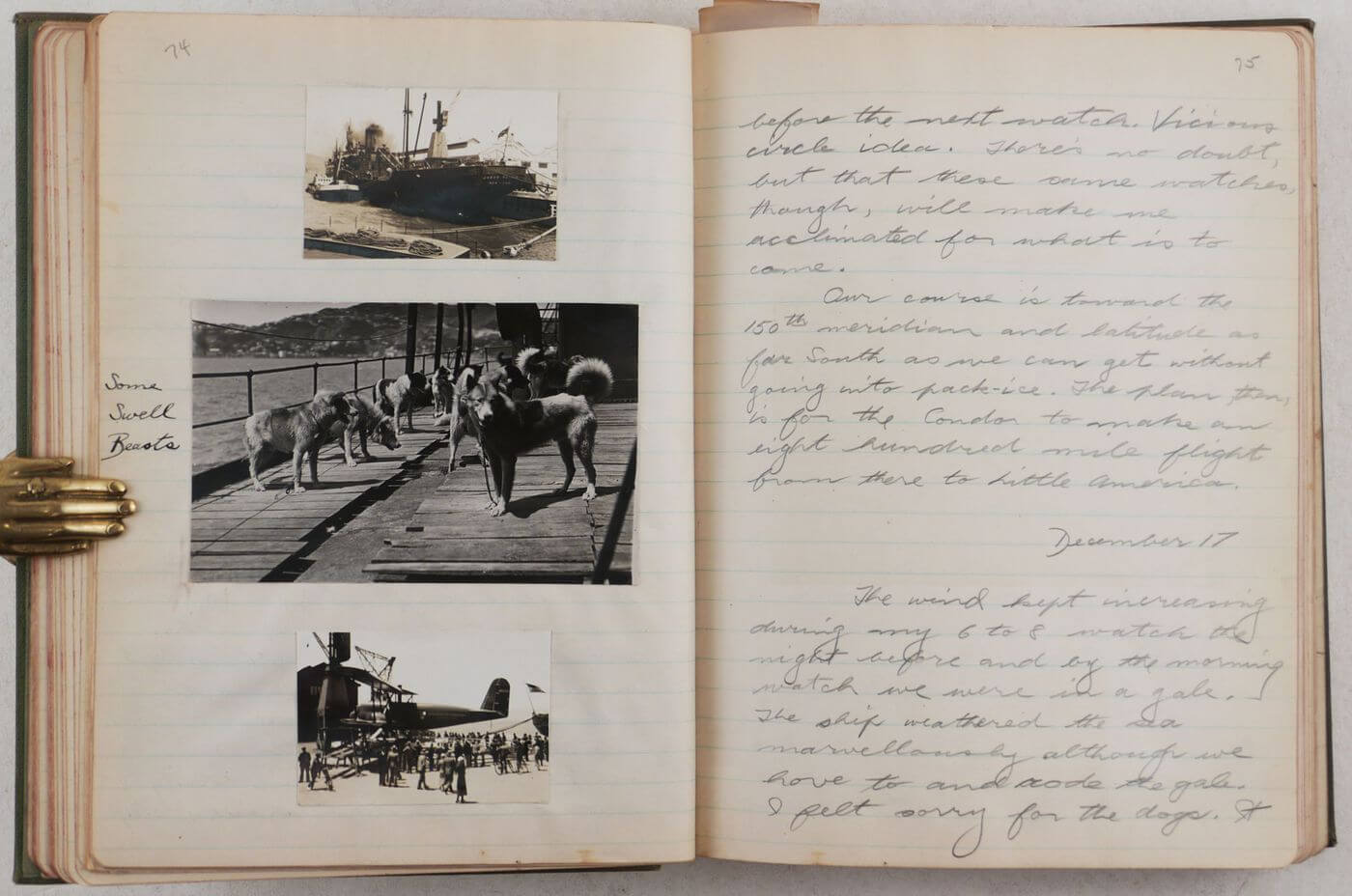 GlobusBooks - Historically Significant Archive of a Member of Admiral ...